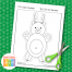 Christmas Cutting Practice Worksheets - Homeschool Share
