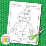 Christmas Cutting Practice Worksheets - Homeschool Share
