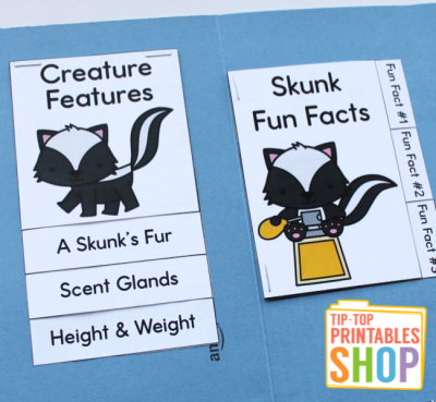 Skunk Lapbook - Homeschool Share