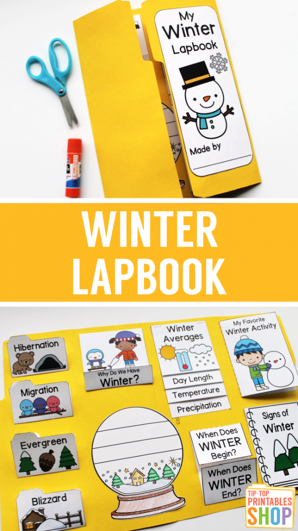 Winter Lapbook - Homeschool Share