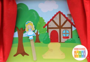 Free Goldilocks and the Three Bears Puppets Printable - Homeschool Share