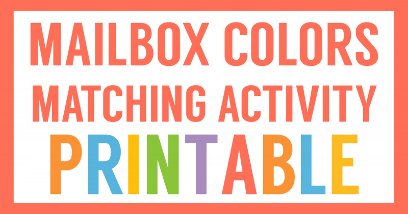 Post Office Theme for Preschool Archives - Homeschool Share