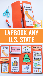 Lapbook ANY State with This State Lapbook - Homeschool Share