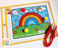 Roll and Cover Dice Games (free!) - Homeschool Share