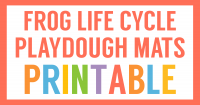 Free Sunflower Life Cycle Playdough Mats - Homeschool Share