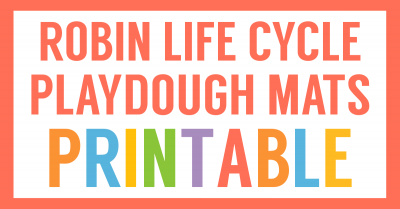 Free Sunflower Life Cycle Playdough Mats - Homeschool Share