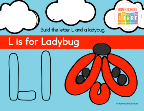 Free Ladybug Life Cycle Playdough Mats - Homeschool Share