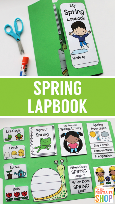 Spring Lapbook - Homeschool Share