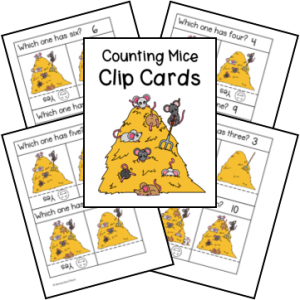 Farm Counting Clip Cards (free!) - Homeschool Share