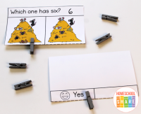 Farm Counting Clip Cards (free!) - Homeschool Share
