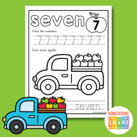 Free Apple Tracing Worksheets - Homeschool Share