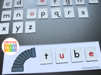 Fun Spelling Activity for Robot Words - Homeschool Share
