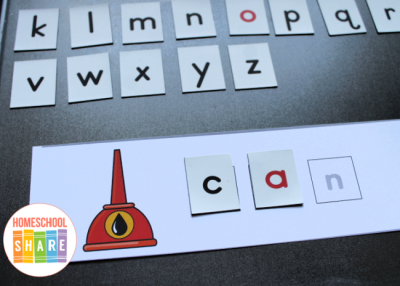 Fun Spelling Activity for Robot Words - Homeschool Share