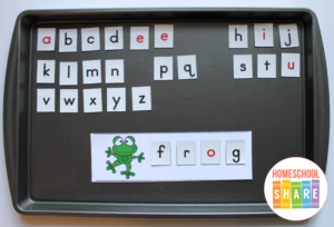 Fun Spelling Activity for Frog Words - Homeschool Share