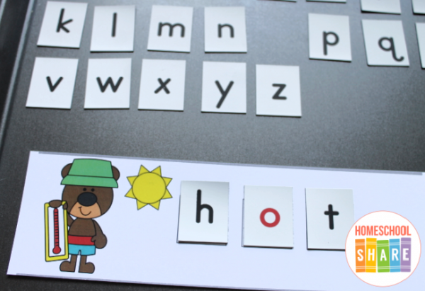 Fun Spelling Activity for Weather Words - Homeschool Share