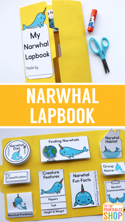 Narwhal Lapbook - Homeschool Share