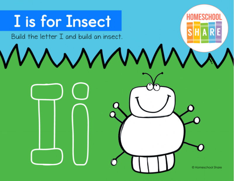 Insect Playdough Mats - Homeschool Share