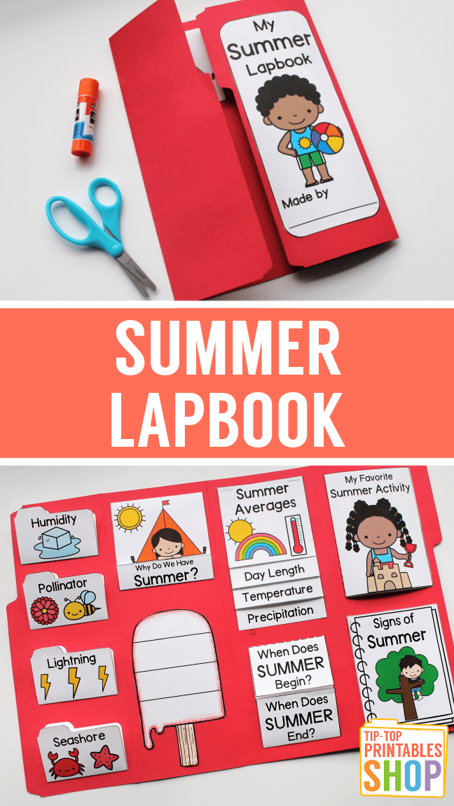 Summer Lapbook - Homeschool Share