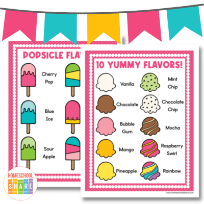 Ice Cream Shop Dramatic Play - Homeschool Share