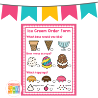 Ice Cream Shop Dramatic Play - Homeschool Share