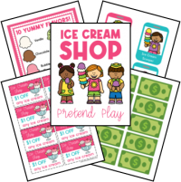 Ice Cream Shop Dramatic Play - Homeschool Share
