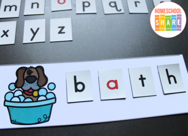 Fun Spelling Activity for Pet Shop Words - Homeschool Share