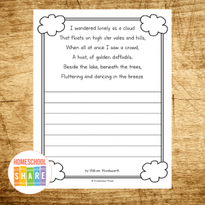Free Printable Cloud Worksheets - Homeschool Share