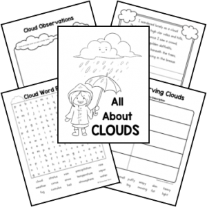 Free Printable Cloud Worksheets - Homeschool Share