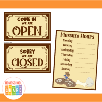 Free Dinosaur Dramatic Play Printables - Homeschool Share