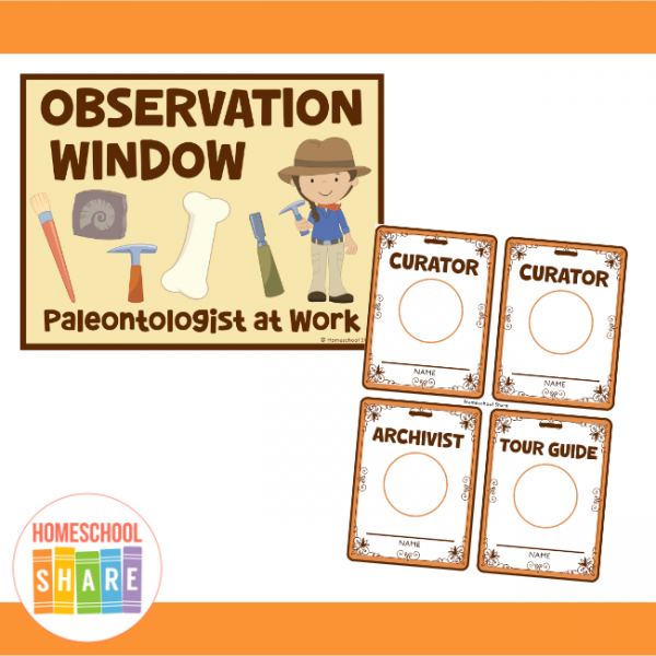 Free Dinosaur Dramatic Play Printables - Homeschool Share