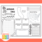 National Parks Worksheets - Homeschool Share