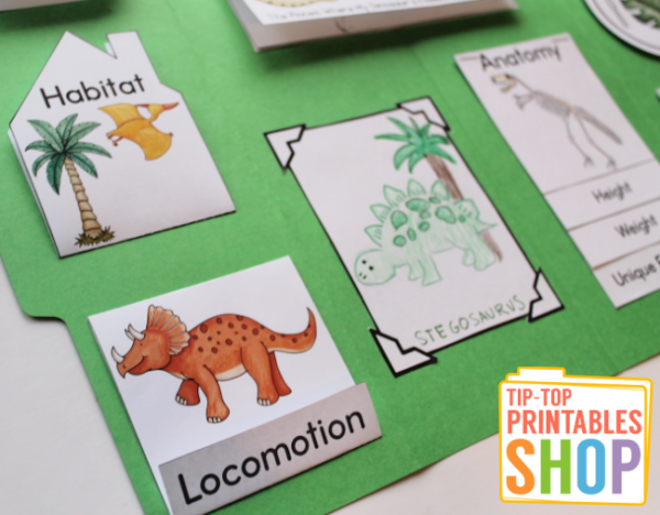 Lapbook ANY Dinosaur - Homeschool Share