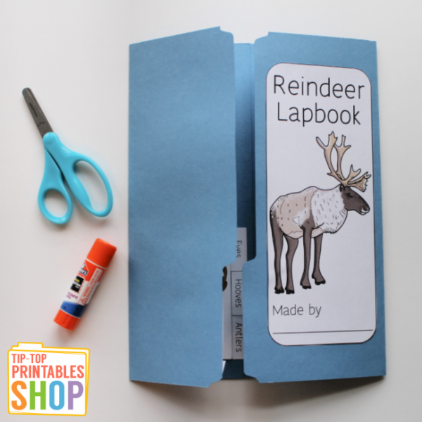 Reindeer Lapbook - Homeschool Share