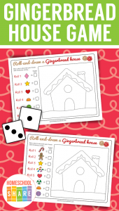 Roll a Gingerbread House Game - Homeschool Share
