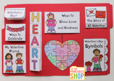 Valentine's Day Lapbook - Homeschool Share