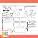 National Parks Worksheets - Homeschool Share