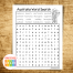 Australia Word Search (free!) - Homeschool Share