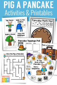 If You Give a Pig a Pancake Activities (free!) - Homeschool Share