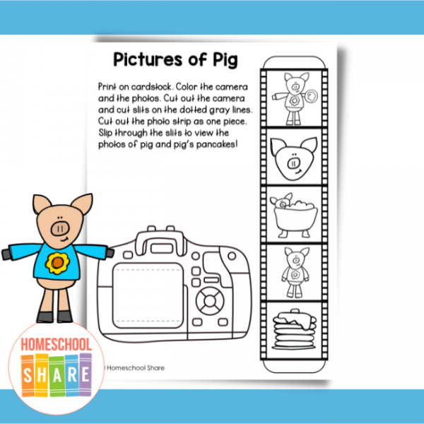 If You Give a Pig a Pancake Activities (free!) - Homeschool Share