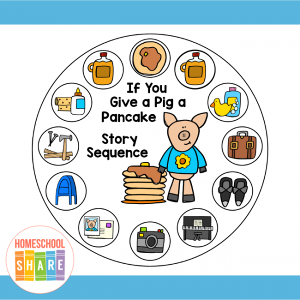 If You Give a Pig a Pancake Activities (free!) - Homeschool Share