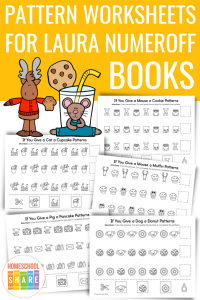 Pattern Worksheets for Laura Numeroff's Books - Homeschool Share