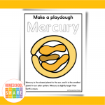 Space Playdough Mats (free!) - Homeschool Share