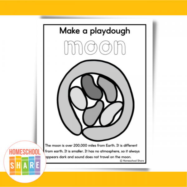 Space Playdough Mats (free!) - Homeschool Share