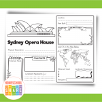 Famous Landmark Worksheets (free!) - Homeschool Share