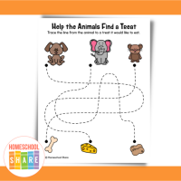 Animal Mazes Printable for Preschool - Homeschool Share