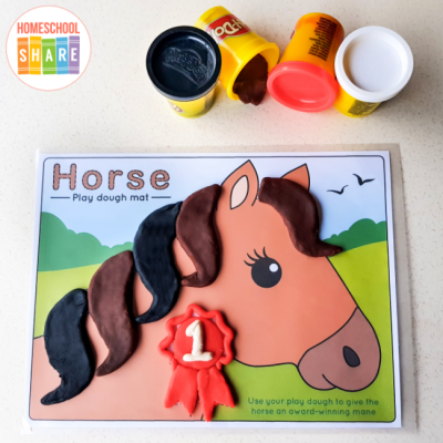 Free Printable Playdough Mats - Homeschool Share