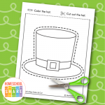 St. Patrick's Day Cutting Practice (free!) - Homeschool Share