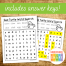 Sea Turtle Word Search (free!) - Homeschool Share