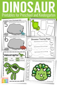 Dinosaur Theme for Preschool and Kindergarten - Homeschool Share