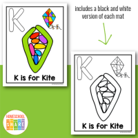 If You Give a Dog a Donut ABC Playdough Mats - Homeschool Share